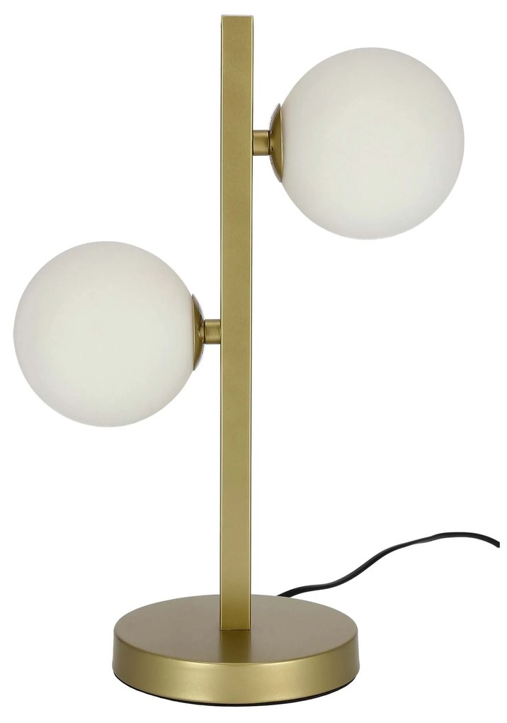 Mosazná stolní lampa Kama pro žárovku 2x G9  - Candellux