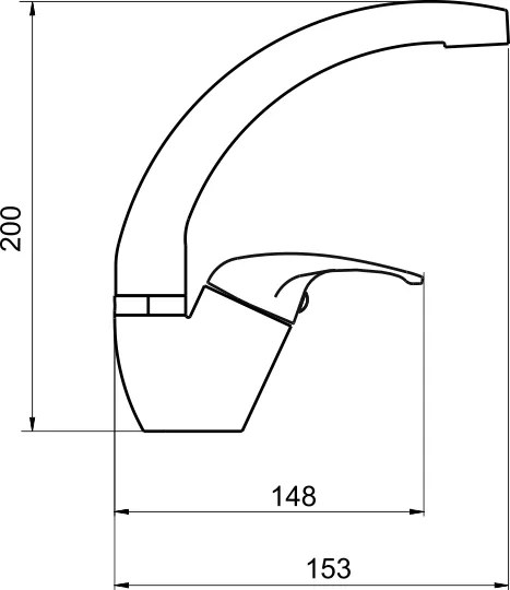 Novaservis Metalia 55 Umyvadlová dřezová baterie, chrom, 55016,0