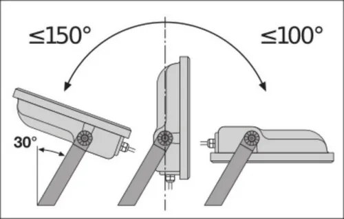 LED reflektor LEDVANCE FLOODLIGHT bílý 20W 2200lm 3000K teplá bílá IP65