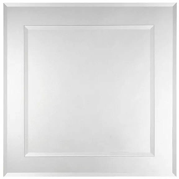 Amirro Skládané zrcadlo na zeď do pokoje ložnice dekorativní s aplikacemi TWIN 40 x 40 cm s fazetovaným okrajem 704-040