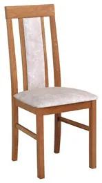 Jídelní židle NILO 2 Tkanina 10B Bílá