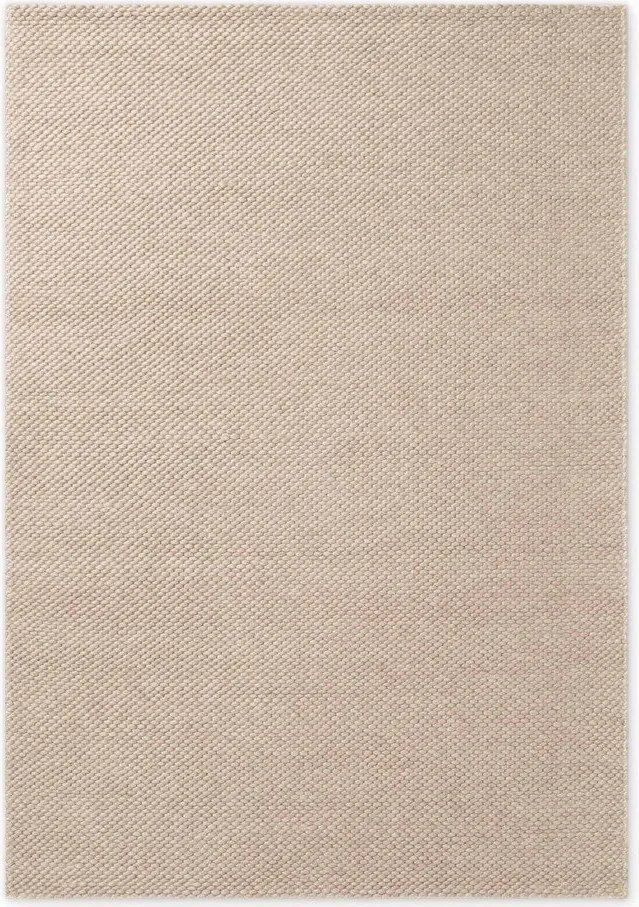 Béžový ručně tkaný vlněný koberec 200x290 cm Lyon Beans – Elle Decoration