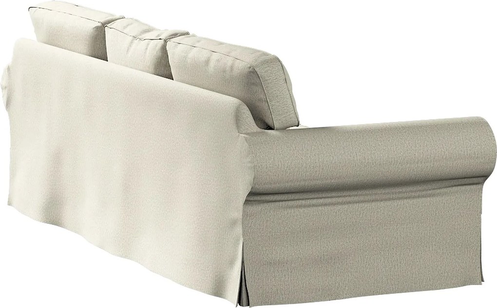 Potah na pohovku IKEA Ektorp 3-místná, rozkládací STARÝ MODEL PIXBO barva béžová látka pletený vzor