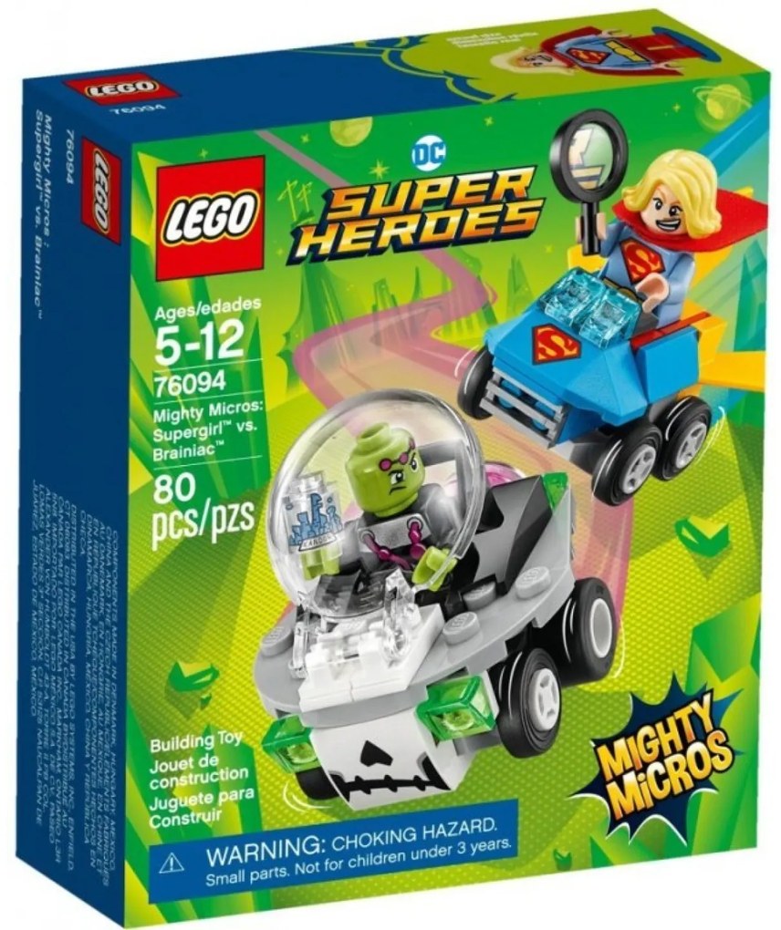Lego super heroes 76094 mighty micros: supergirl vs. brainiac