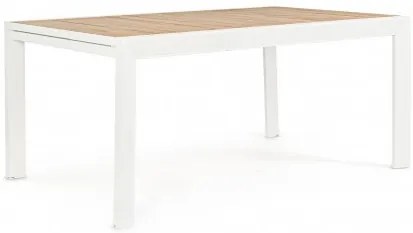 BIZZOTTO Rozkládací jídelní stůl BELMAR 160x100 cm bílý