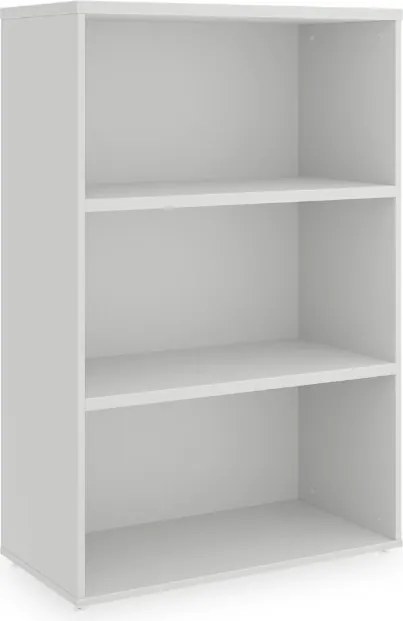 Střední skříň SimpleOffice 80 x 40 x 120 cm, bílá