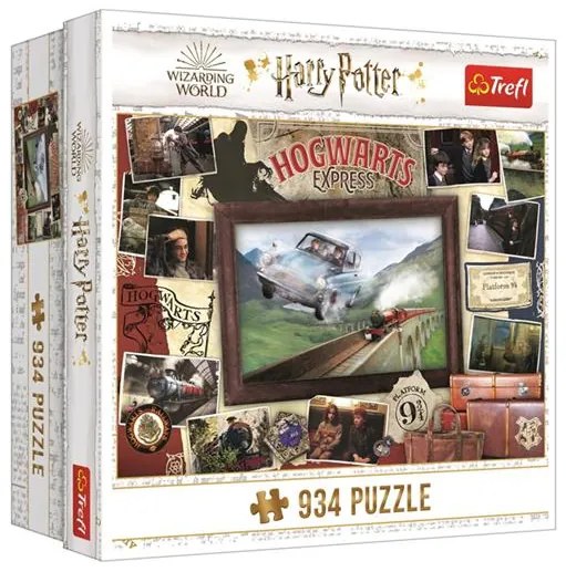 Puzzle TREFL Harry Potter - Bradavický expres 934 dílků