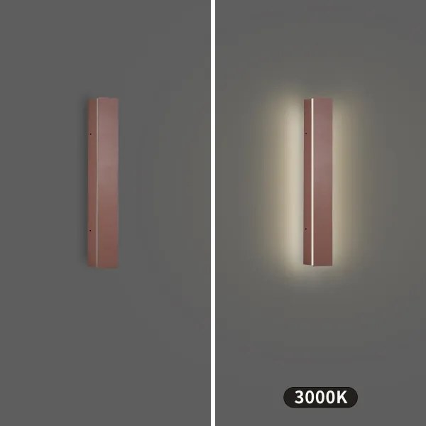Brilagi - LED Venk. nást. svít. LINEAR LED/8W/230V 3000K IP65 30 cm hnědá CRI 90