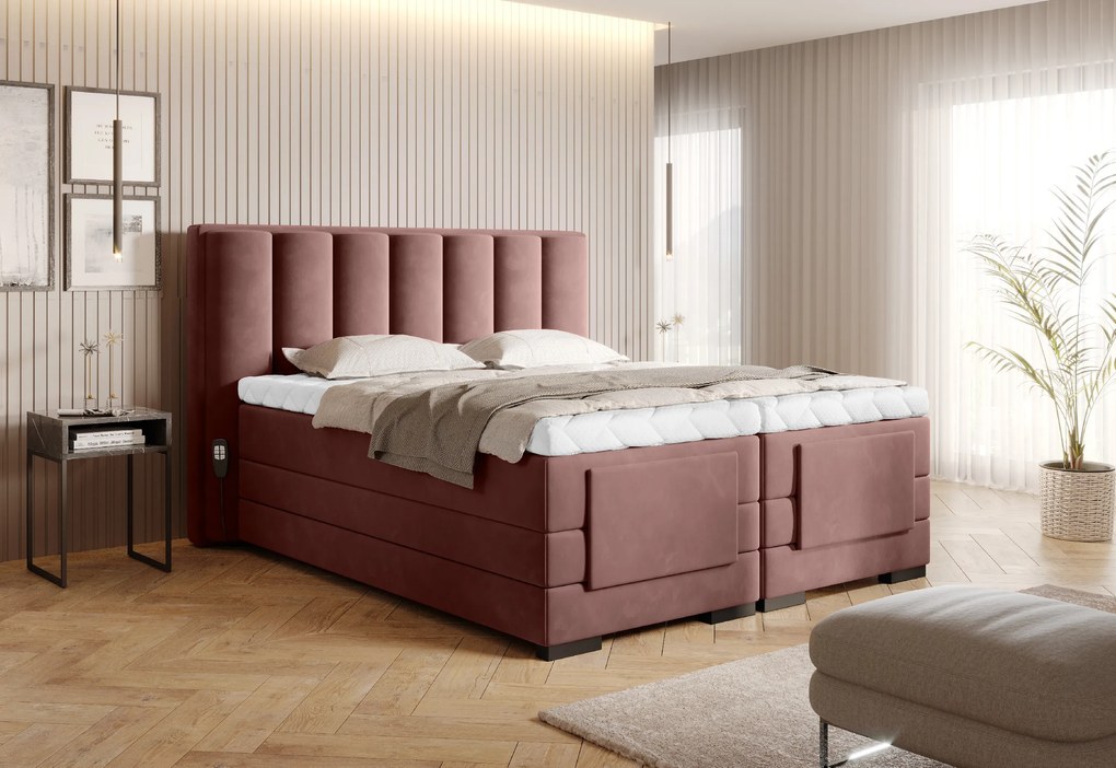 Veros boxspring postel 140x200 Materiál / Dekor: Loco 35