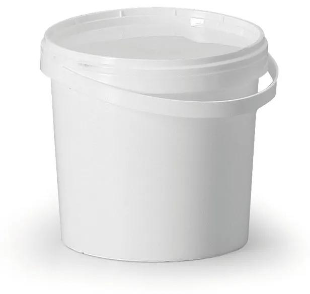 Plastový kbelík s víkem bez pojistky Standard 1 L | BIANO