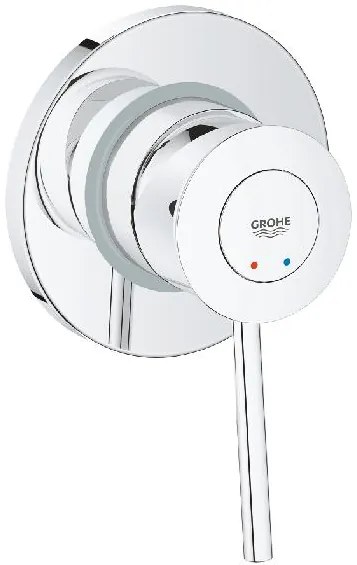 Grohe BauClassic - Sprchová baterie pod omítku, s tělesem, chrom 29048000