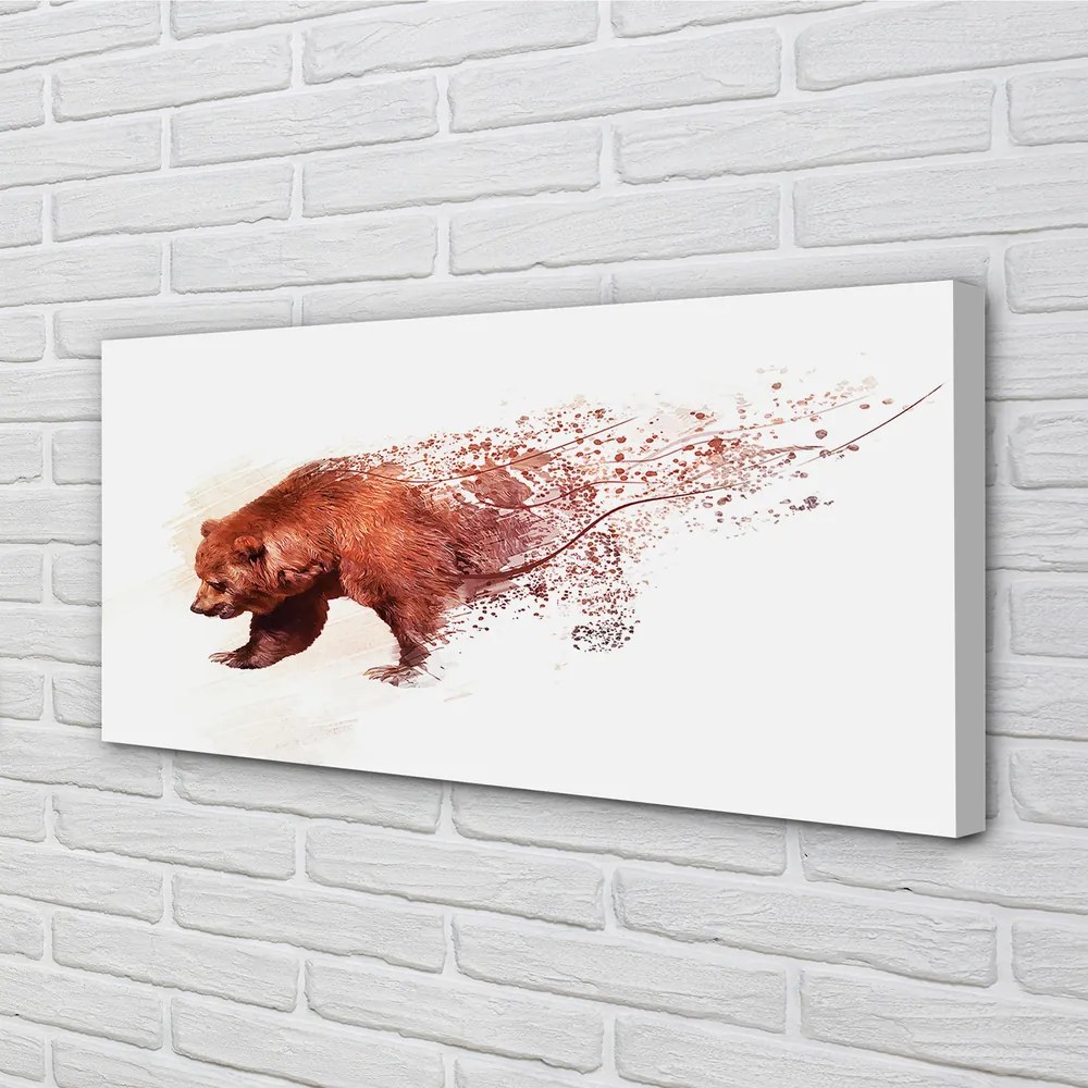 Obrazy na plátně Medvěd 120x60 cm