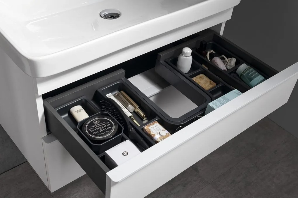 Sapho SITIA umyvadlová skříňka 56,4 x 70 x 43,4 cm 2x zásuvka, borovice rustik SI060-1616