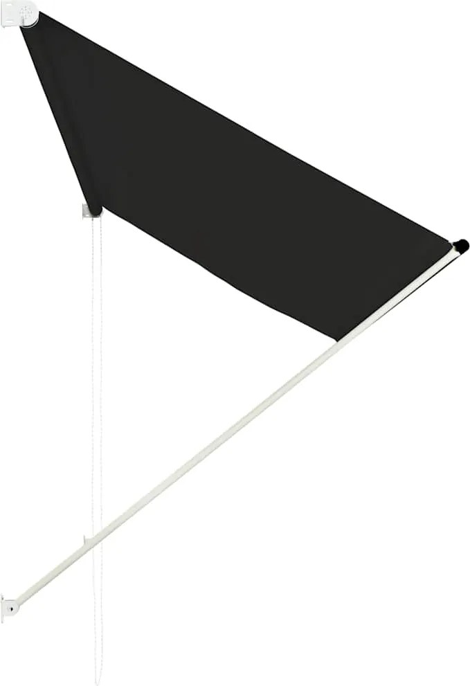 Zatahovací markýza antracitová 250 x 150 cm 143760