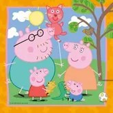 Ravensburger Prasátko Peppa 3x49 dílků