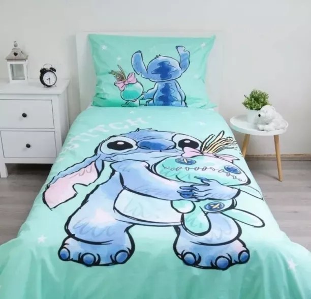 Jerry Fabrics Povlečení Lilo a Stitch Buddies 140x200, 70x90 cm