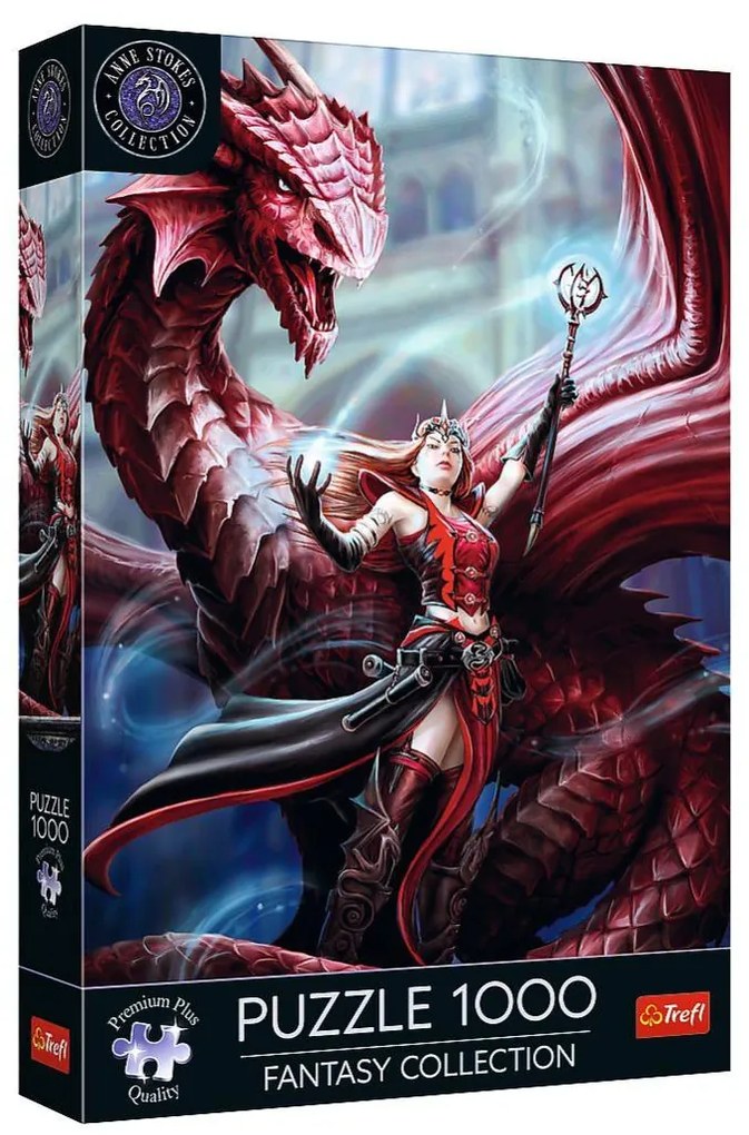 Puzzle Fantasy Collection: Scarlet Mage 1000 dílků 48x68,3cm v krabici 27x40x6cm