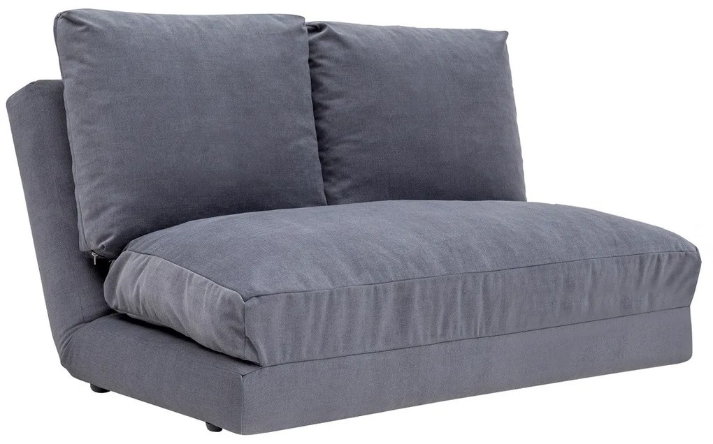 Designová rozkládací pohovka Wandella 120 cm šedá