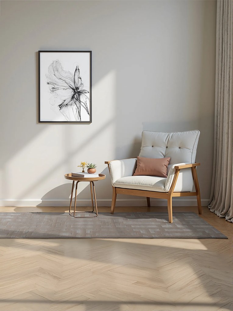 ELLE Decoration, Běhoun Perles 106189 Beige Cream z kolekce Elle, 80x240, béžová, ložnice