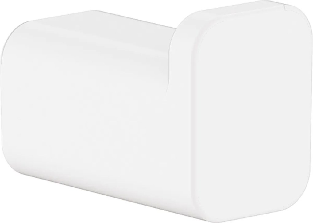 Hansgrohe AddStoris, jednoduchý háček, matná bílá, HAN-41742700