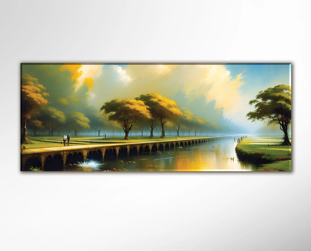 Obraz andělská křídla Rozměry kolekce: pětidílný obdélník 150x60 cm