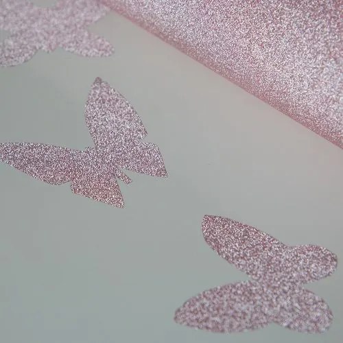 Samolepící třpytivá folie d-c-fix - Růžové třpytky, šíře 67,5cm Varianta: šíře 67,5 cm, balení 2m