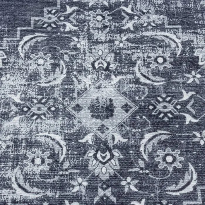 Vopi | Kusový koberec Fiesta 4301 black - 140 x 200 cm