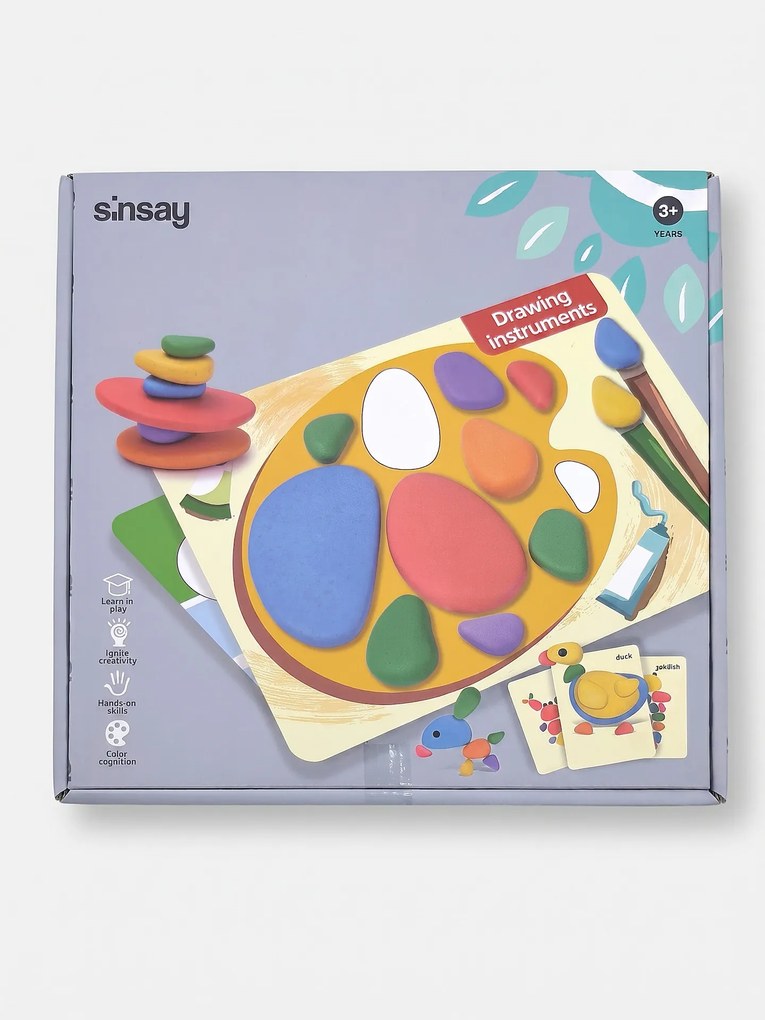 Sinsay - Kreativní sada na skládání obrázků z barevných kamínků - vícebarevná