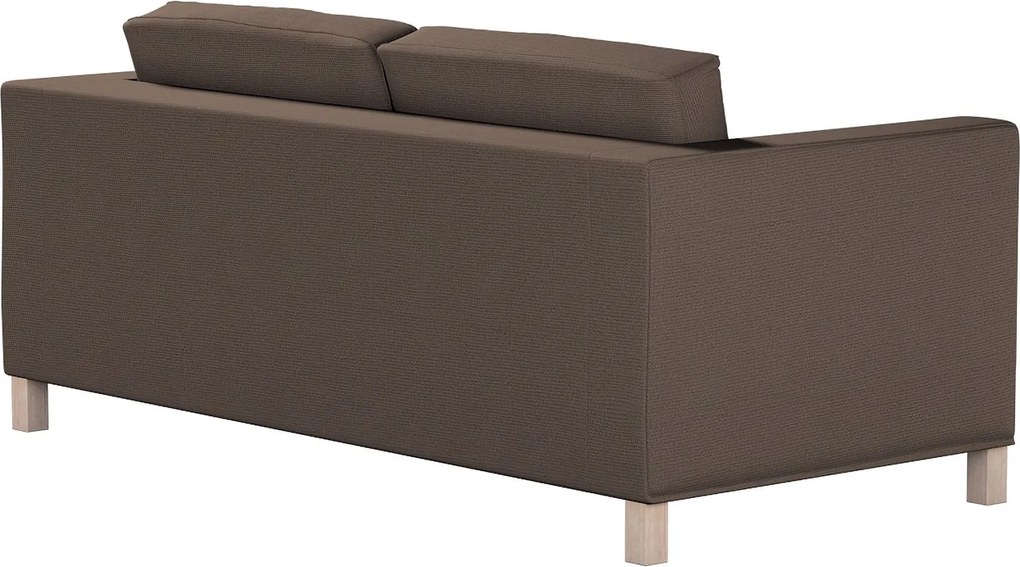 Potah na pohovku IKEA Karlanda rozkládací, krátký barva hnědá látka pletený vzor