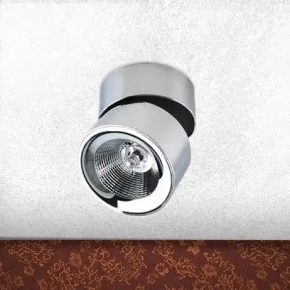 LED bodové světlo Scorpio chrom