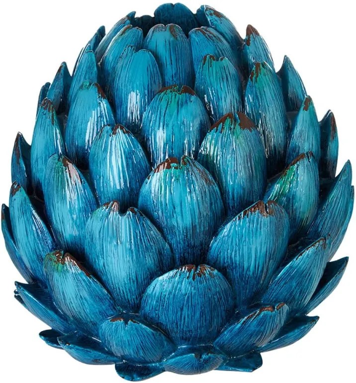 Modrá váza Premier Housewares Artichoke