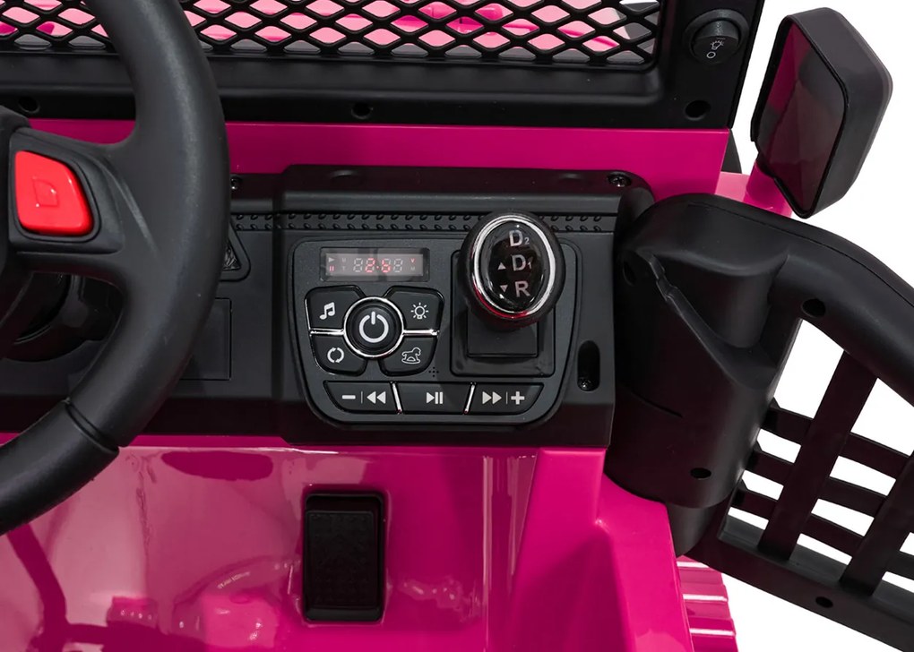 Ramiz Auto Jeep BEAST 4x4 růžové