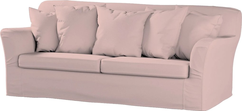 Potah na pohovku IKEA Tomelilla rozkládací barva růžová látka pletený vzor