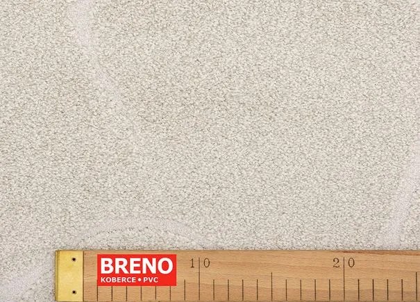 Breno Kusový koberec TRENTINO kruh 410001/6161, 200x200 cm, Béžová/Bílá
