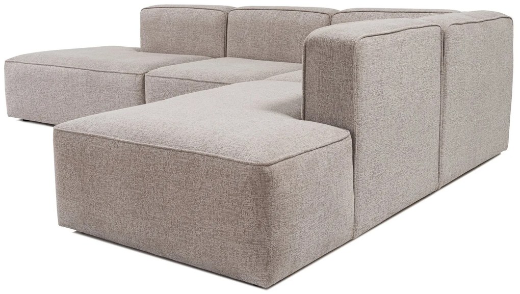 Hanah Home Rohová pohovka MORE B pravý roh béžová