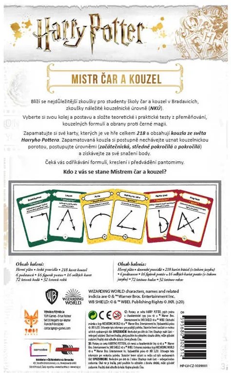 _Ostatní 1_ ADC Hra Harry Potter: Mistr čar a kouzel *SPOLEČENSKÉ HRY* astophplvcz