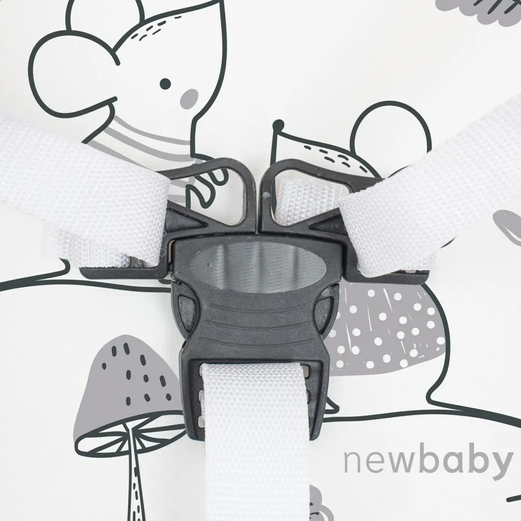 New Baby Dětská dřevěná jídelní židlička Jerry