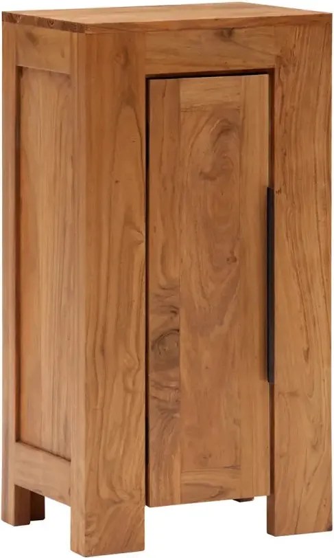 furniture-nabytek.cz - Koupelnová skříňka Osvaro - Černé kovové úchytky