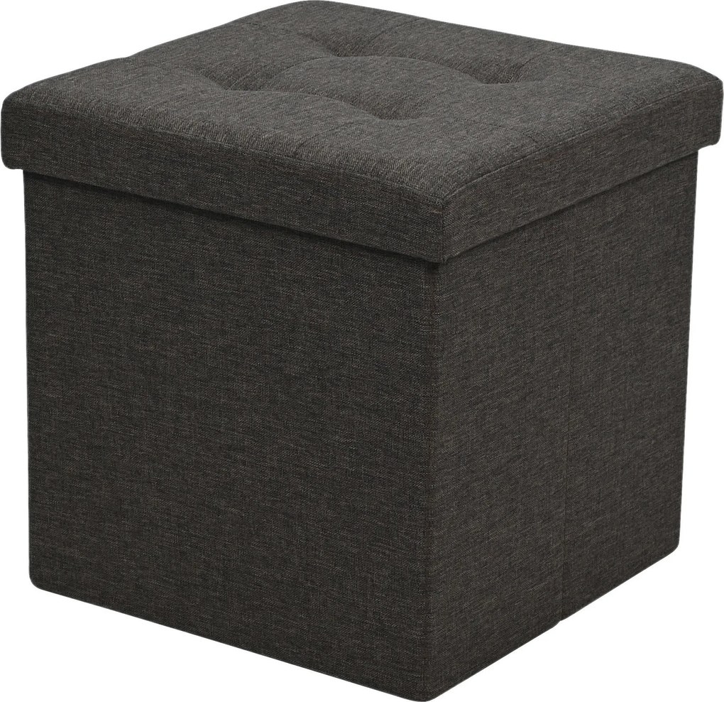XXXLutz SEDACÍ BOX, textil, kompozitní dřevo, 38/38/38 cm Carryhome - Taburety - 001635000821