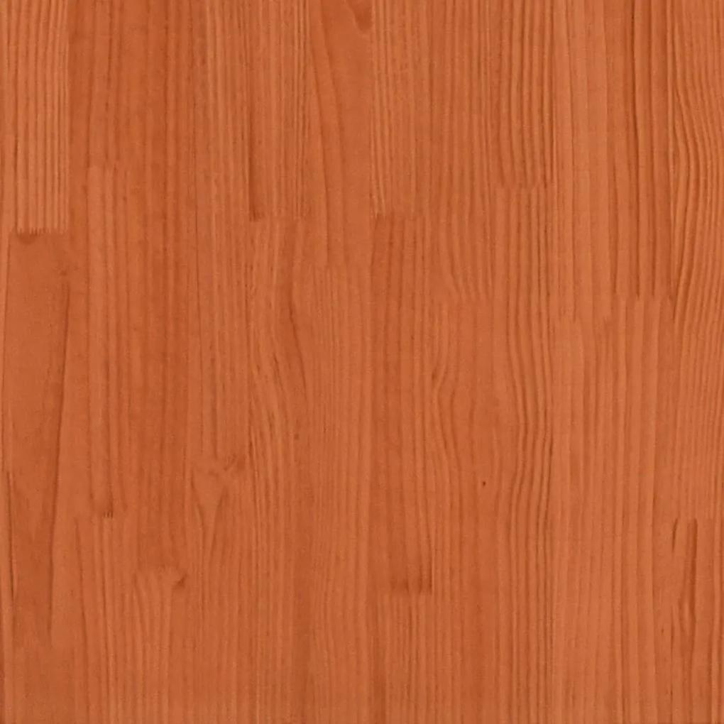 vidaXL Zahradní podnožky s poduškami 2 ks impregnované borové dřevo [838170] Barva: Hnědá borovice
