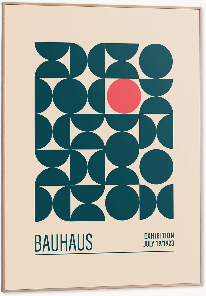Zarámovaný digitální tisk Bauhaus