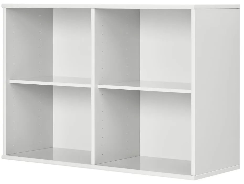 Bílá závěsná knihovna 89x61 cm Mistral – Hammel Furniture