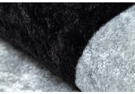 Dywany Luszczow Dětský kusový koberec JUNIOR 51553.802 pratelný kulatý  Fotbal pro děti protiskluz, černý / bílá Rozměr koberce: 80 cm KRUH