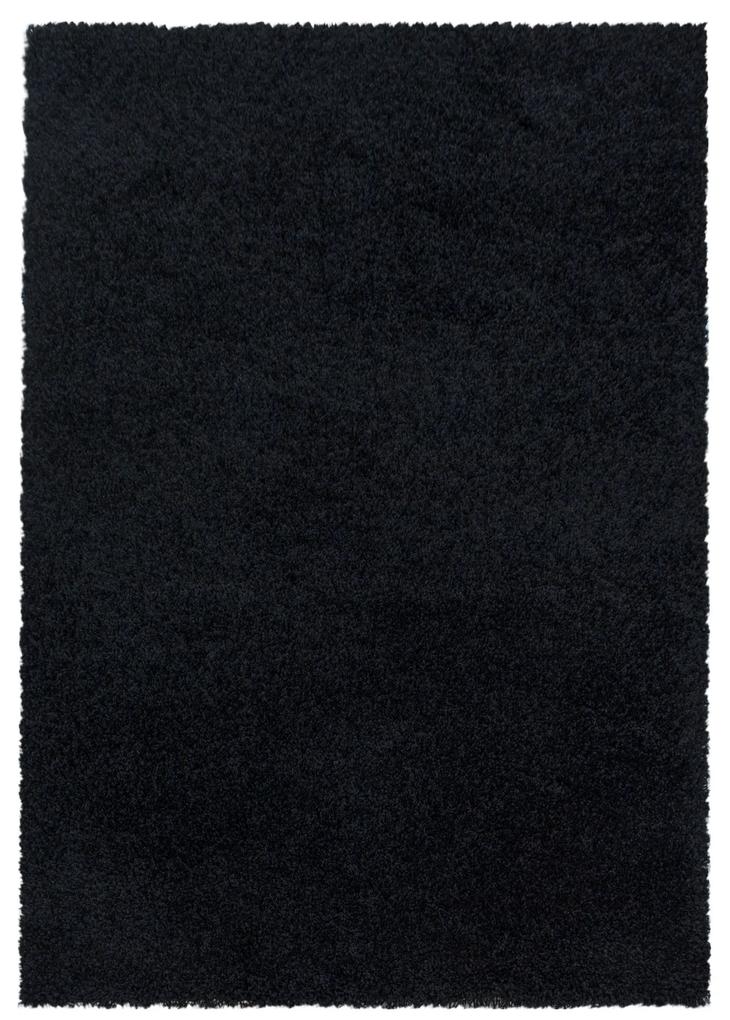 Ayyildiz Kusový koberec SYDNEY 3000, Černá Rozměr koberce: 100 x 200 cm