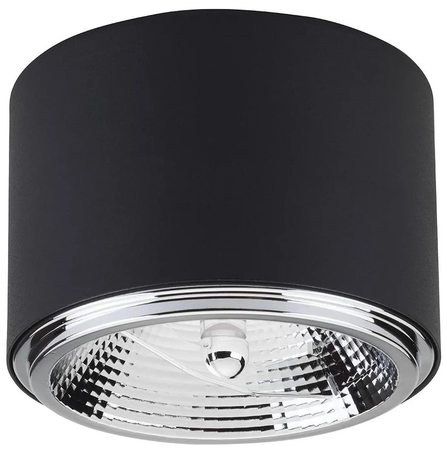 TK Lighting Bodové svítidlo MORIS 1xAR111 GU10/50W/230V černá TK3366