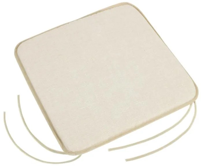 Bellatex Sedák LADA hladký 40x40 cm Uni smetanová