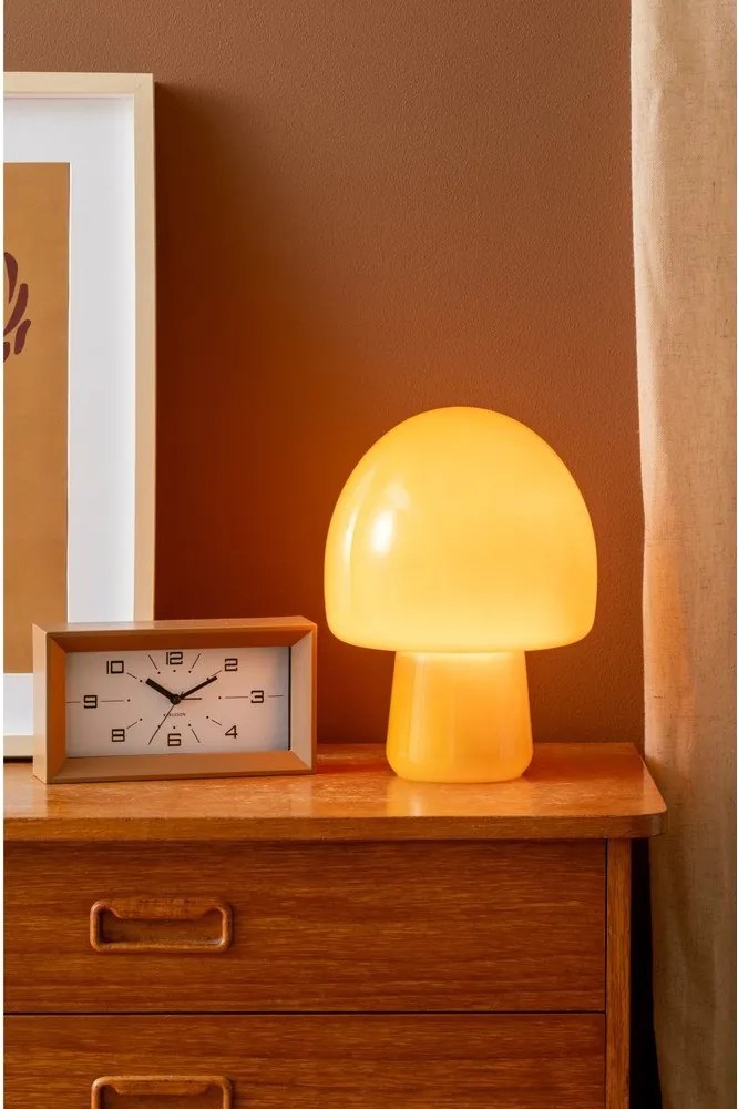 Okrově žlutá stolní lampa (výška 27 cm) Gozar – Leitmotiv