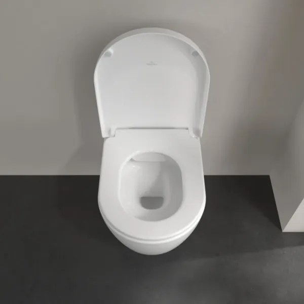Villeroy & Boch 5656HRR1 - Záv WC s prk SoftClose AVENTO keramika/bílá