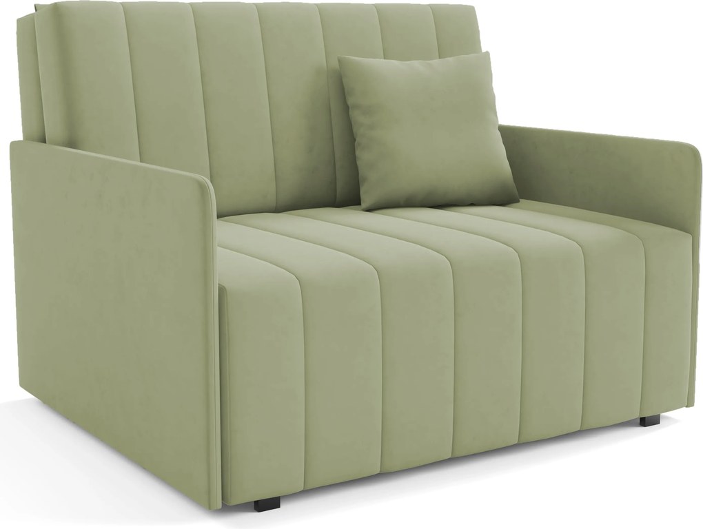 Eka Pohovka NERO II, 120 cm Barva látky: Tmavě zelená (Kronos 14)