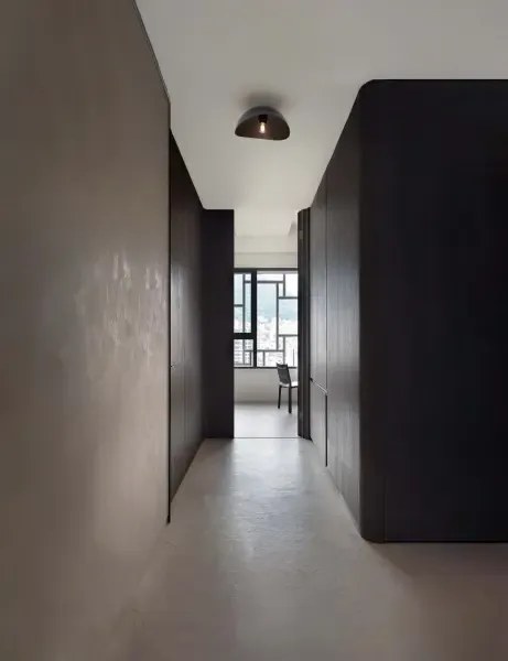 LED černé moderní stropní svítidlo Opsi 40